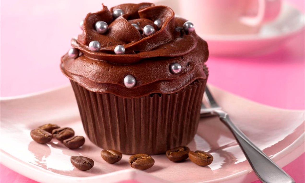 Mocca cupcakes Resepti | Dr. Oetker