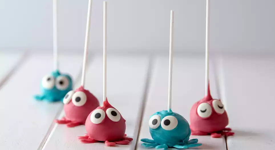 Neon Cake pops Resepti | Dr. Oetker