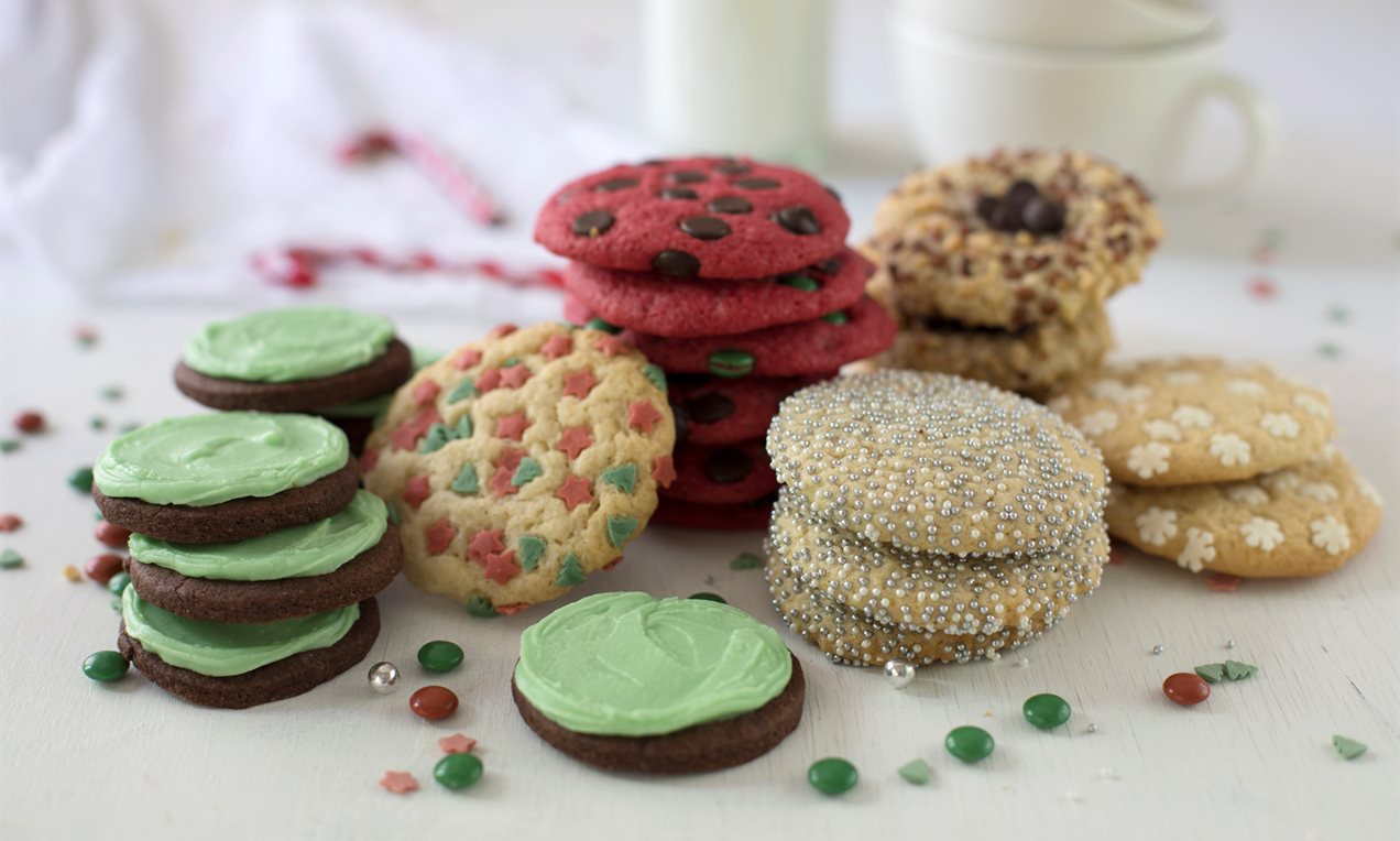 4 keksit yhdestä taikinasta Resepti | Dr. Oetker