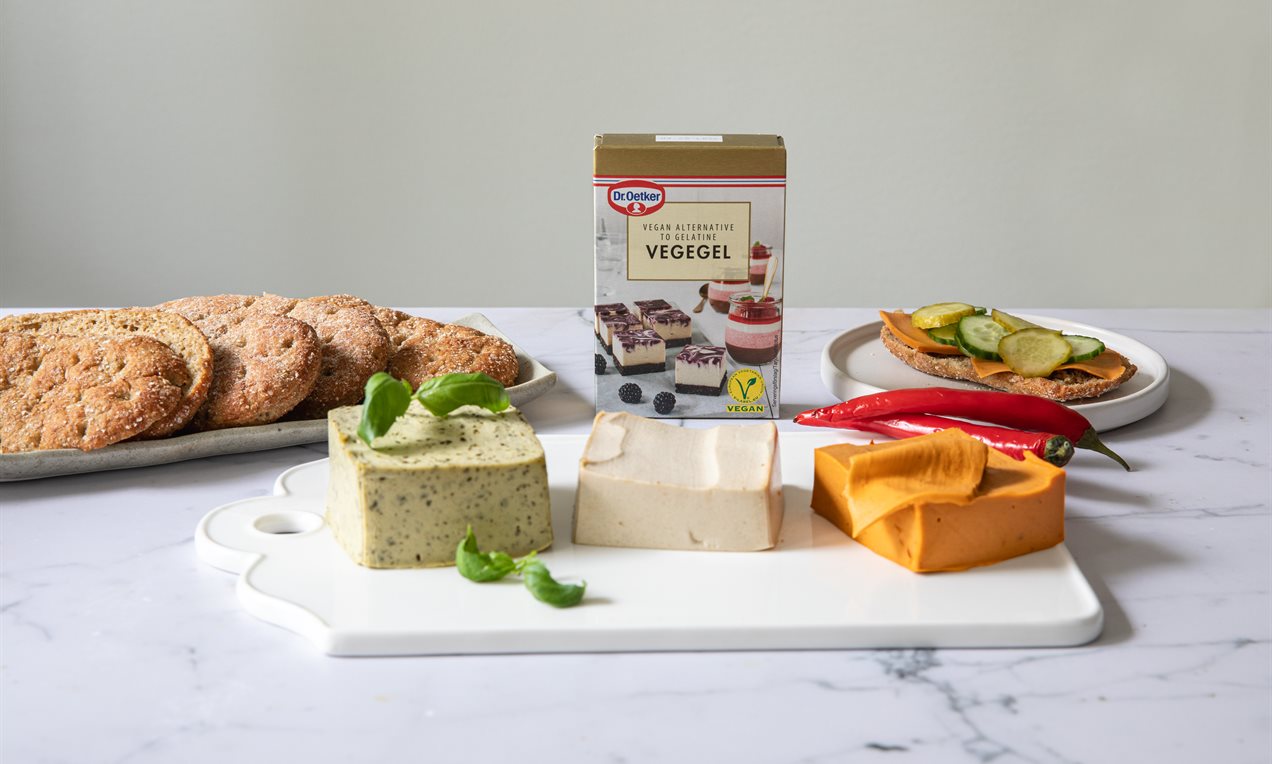 Vegaaninen juusto x 3 Resepti | Dr. Oetker