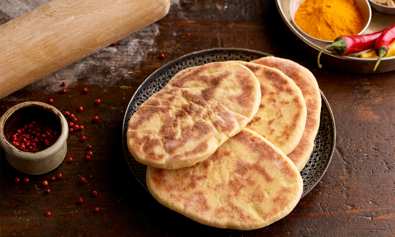 Naanleipä Resepti | Dr. Oetker